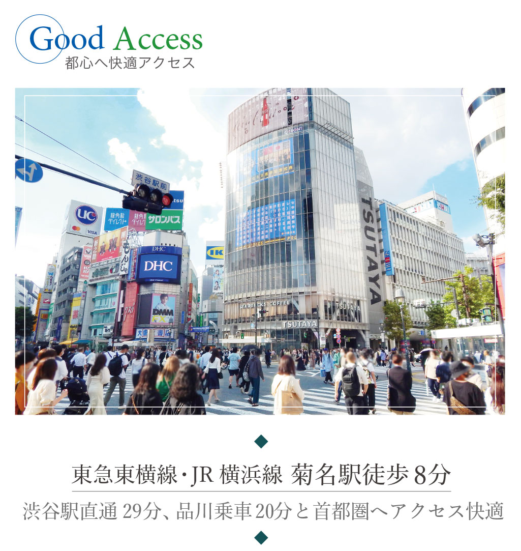 菊名駅近辺で戸建て住宅をお探しなら ラシット横浜 富士塚2丁目 第5期 全11棟 | YOKOTATE
