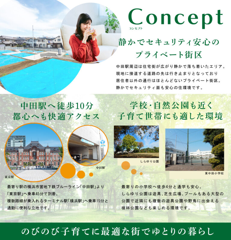 [ラシット横浜 中田東4丁目 全7棟]の公式サイト | YOKOTATE